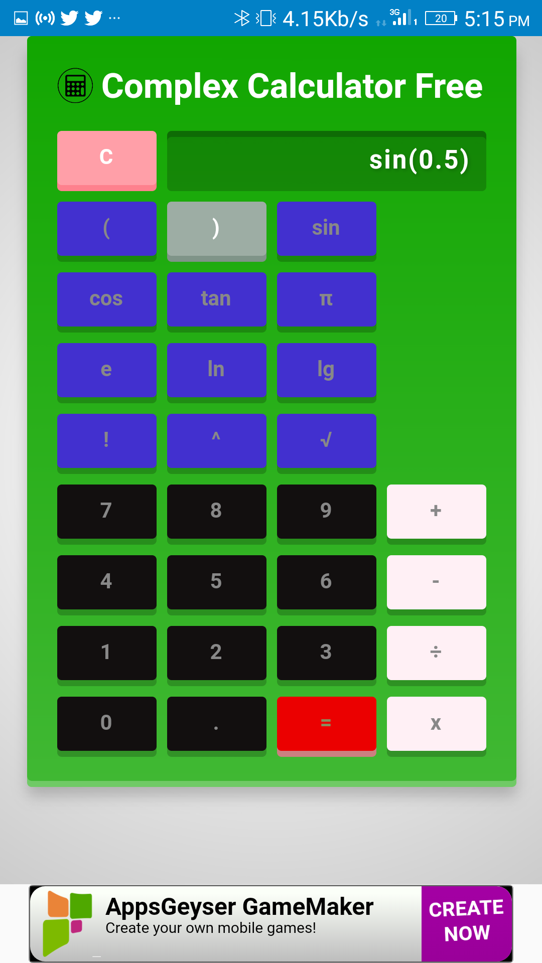 Complex Calculator Free:Amazon.co.jp:Appstore for Android