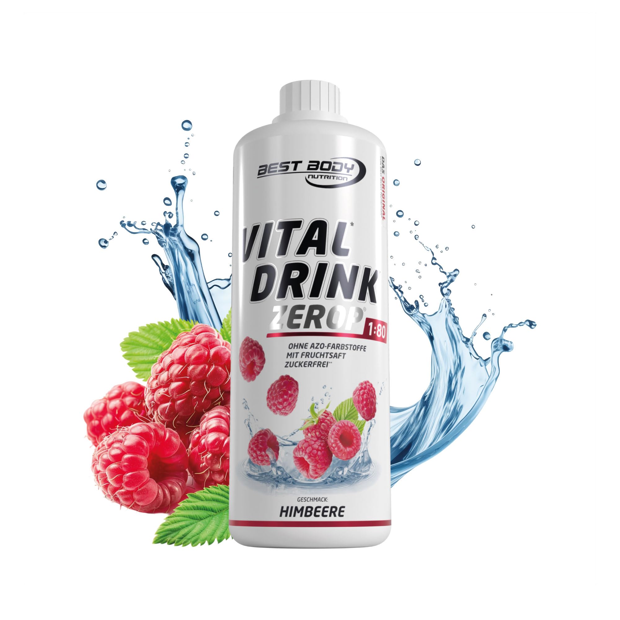 Mua Best Body Nutrition Vital Drink ZEROP® – Raspberry Syrup Sugar-Free ...