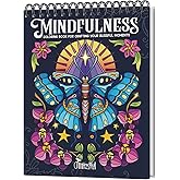 Amazon.com: Mindful Palette Coloring Books for Adults Relaxation – 30 ...