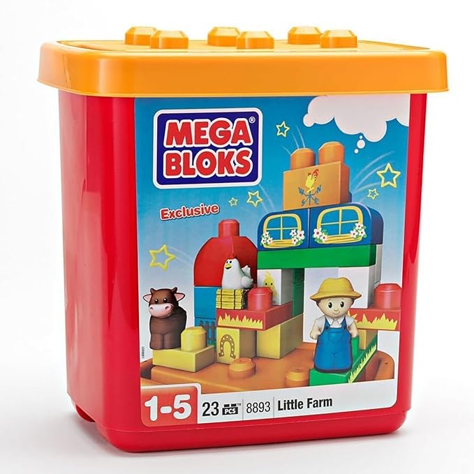 Early Learning Centre - Mega Bloks Little Farm Tub: Amazon.co.uk: Toys ...