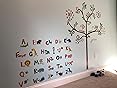 Amazon.com: DECOWALL DA-1503 Animal Alphabet ABC and Owl Numbers Tree ...