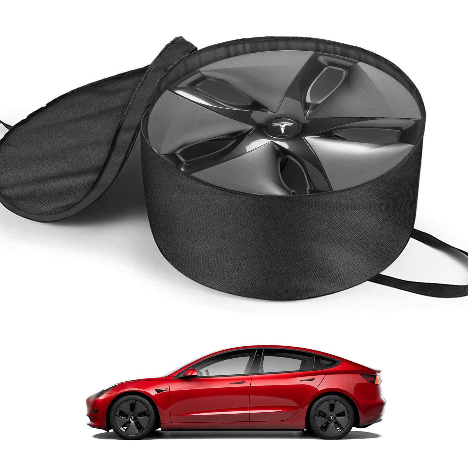 Mua BASENOR Tesla Model 3 Model Y Aero Wheel Cover Storage Bag 2019 ...