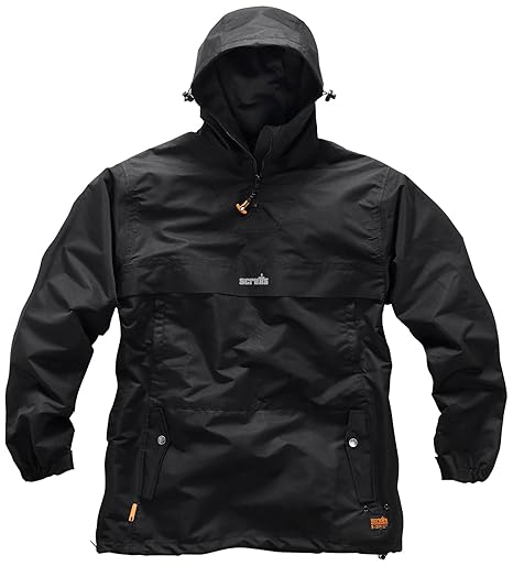 Scruffs Men's Trade OTH Water Resistant Jacket - Black, X-Large: Amazon ...