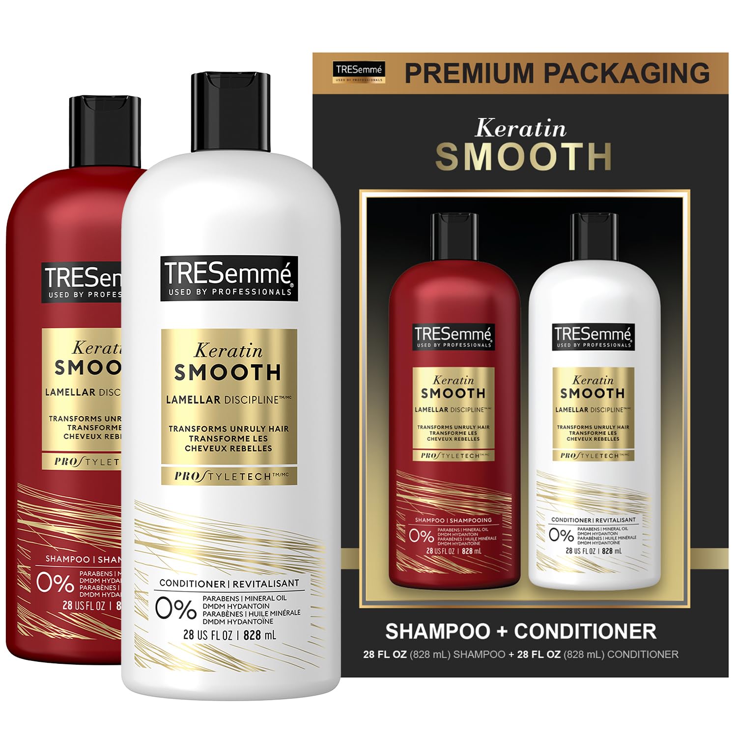 Mua TRESemmé Shampoo and Conditioner Set - Keratin Smooth Anti-Frizz ...