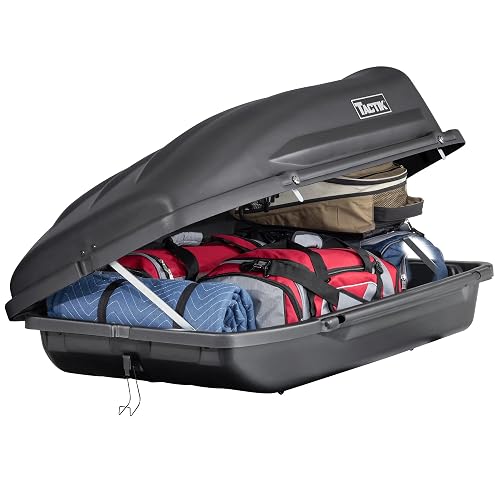 TACTIK Rooftop Cargo Carrier Hard Shell, Large, Dark Slate - Rooftop ...