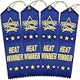 Amazon.com: RibbonsNow Swimming Heat Winner Ribbons – 100 Blue Ribbons ...
