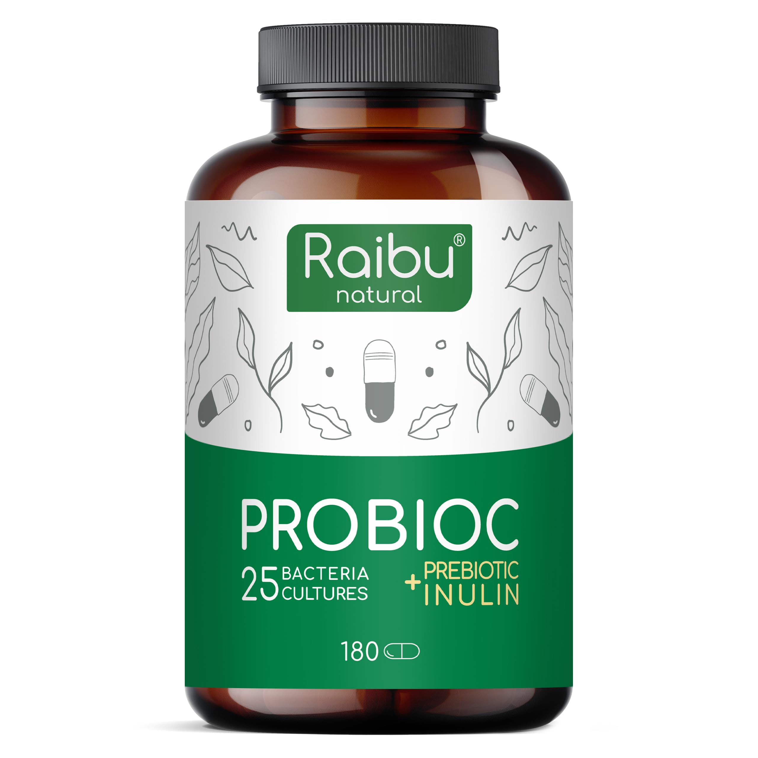 Mua Probiotics & Prebiotics - 25 Bacterial Cultures - 180 Probiotic ...