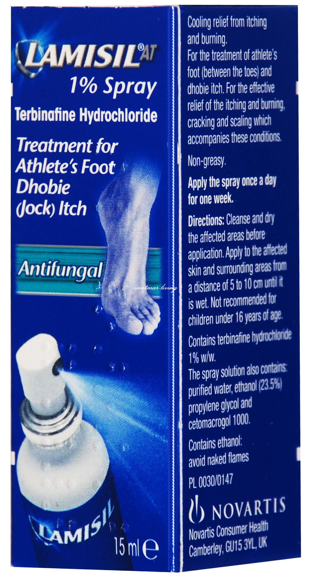 Mua Lamisil 1% Spray 15ml trên Amazon Mỹ chính hãng 2025 | Fado