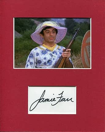 Jamie Farr MASH Star Klinger Signed Autograph Photo Display at Amazon's ...
