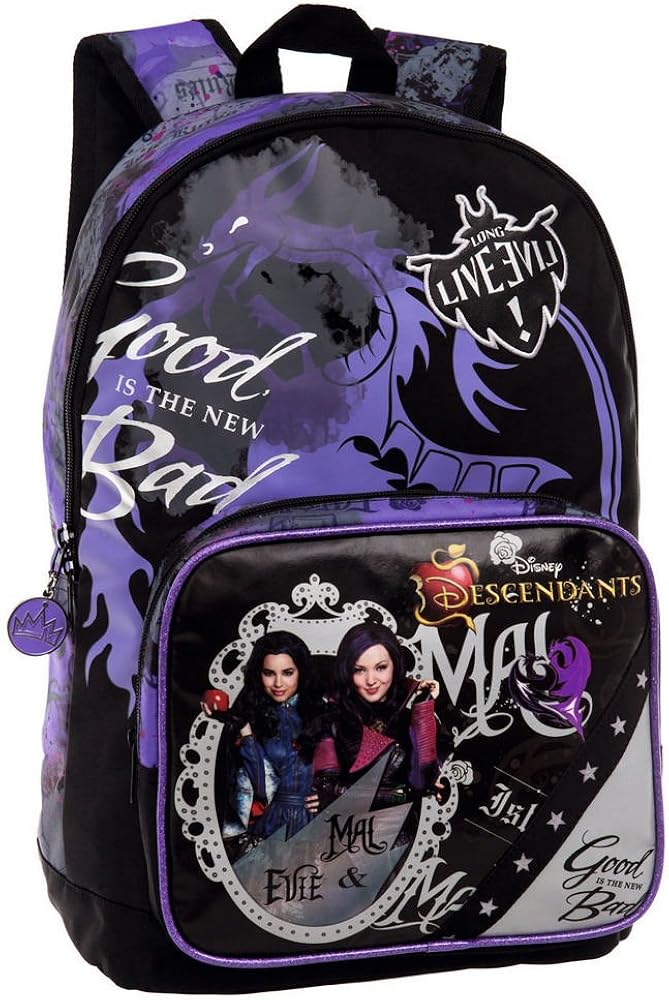 Descendants Trolley Children's Backpack, 42 cm, 16.93 Liters, Purple ...
