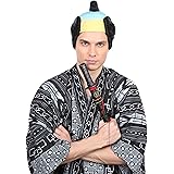 Amazon.com: Japanese Samurai Hair Wig for Adults : Clothing, Shoes ...