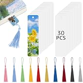Amazon.com: 15 Pcs Sublimation Bookmark Blank Heat Transfer Aluminum ...