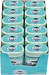 Excel Mints Fresh Mint, 12gm, 12 Count: Amazon.ca: Grocery