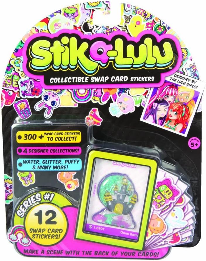 Stika-Lulu 12 Sticker Pack: Amazon.co.uk: Toys & Games
