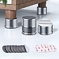 Amazon.com: xuenair Furniture Risers 1 inch Adjustable,4 Pack Metal Bed ...