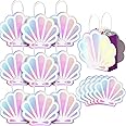 Amazon.com: Locmeo 12 Pack Holographic Sea Shell Gift Bags DIY Mermaid ...