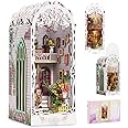 Amazon.com: INSGEN DIY Booknook Kit Miniature Dollhouse Flowerhouse ...