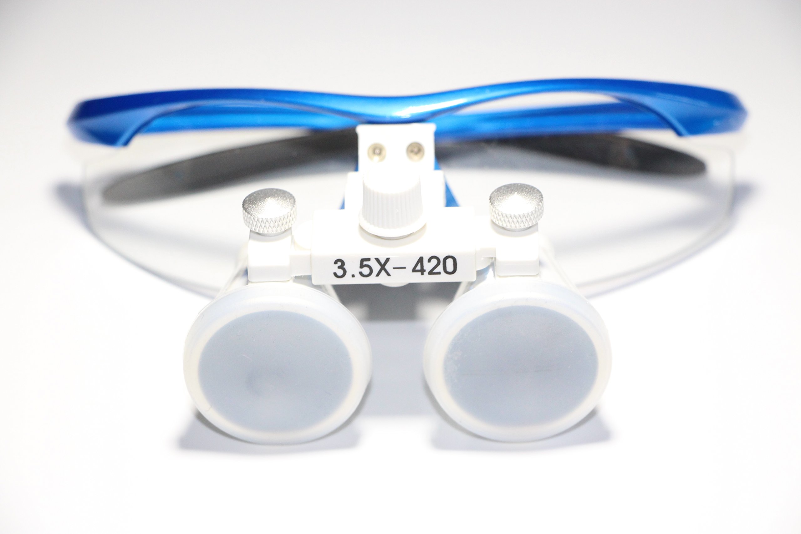 Mua Dental Power Dental Binocular Loupes 3.5X 420mm + LED Head Light ...