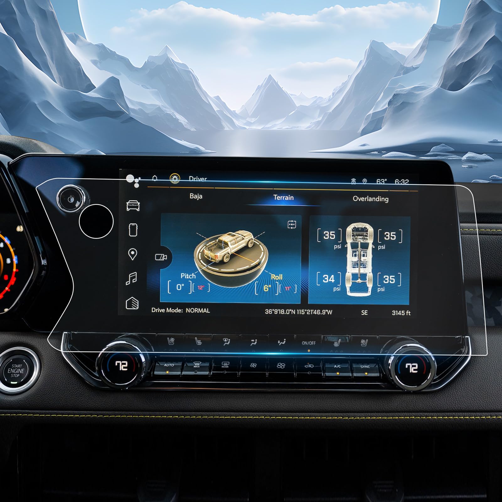 Mua YEE PIN 2024 2025 Chevy Colorado Screen Protector 2023 2024 Canyon ...