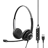 Amazon.com: Sennheiser SC 230 USB MS II (506482) - Single-Sided ...