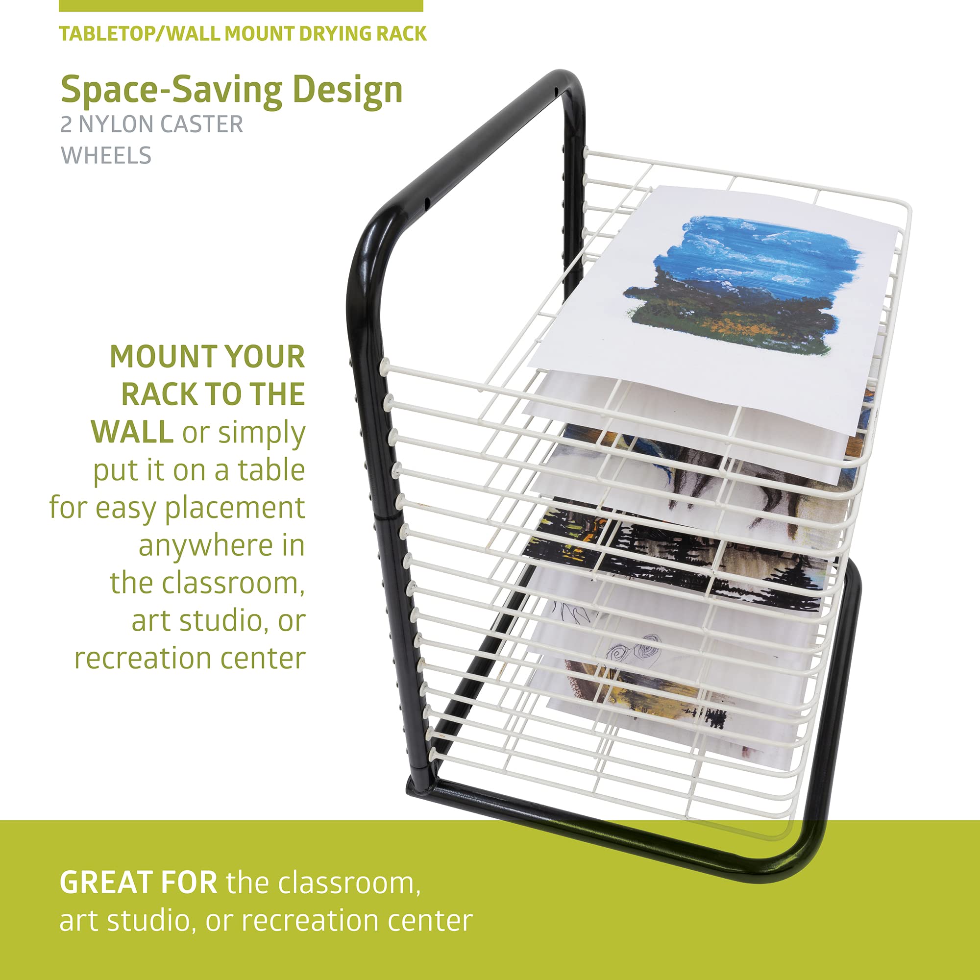 Mua Pearington Table Top or Wall Mount Art Drying Rack for Classroom ...