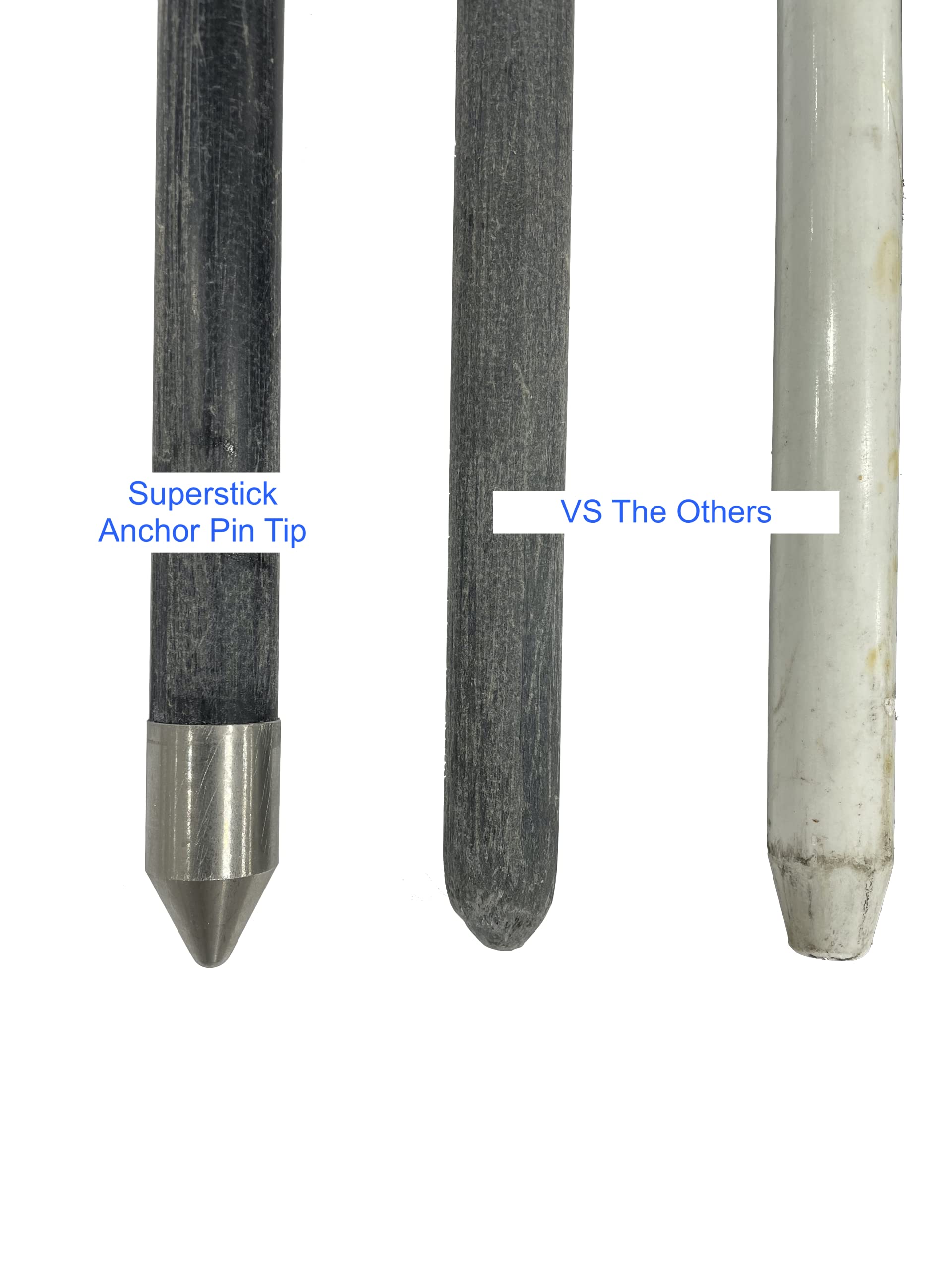 Mua SuperStick Shallow Water Anchor Pin, 3/4" x 9', Black trên Amazon ...