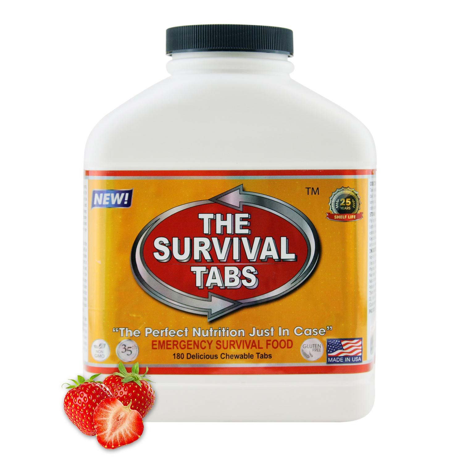 Emergency Food Rations Survival Tabs 15 Days Food Rations - 180 Tablets ...