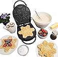 Amazon.com: Snowflake Waffle Maker- Non-Stick Winter Holiday Waffler ...