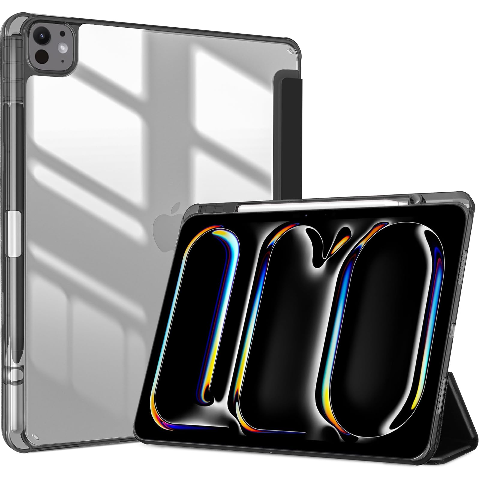 ProCase for iPad Pro 13 Inch Case with Pencil Holder 2024 (M4/7th Gen ...