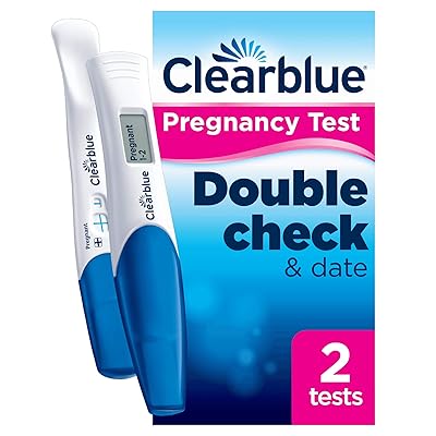 Buy Clearblue Pregnancy 1 Digital Test and 1 Visual Test Kit Online at ...