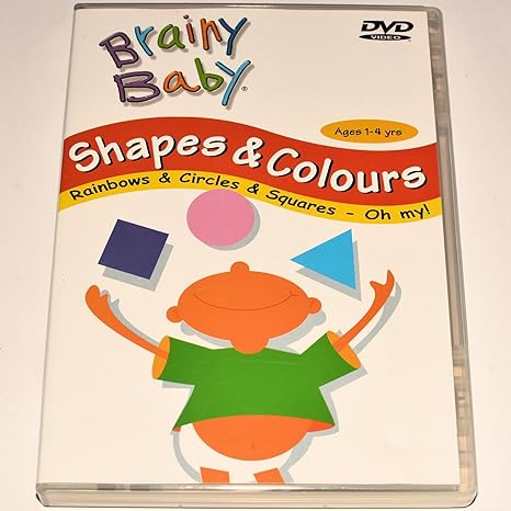 Brainy Baby Shapes & Colours - DVD: Amazon.co.uk: Brainy Baby: DVD ...