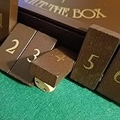 Amazon.com: Sterling Games Wooden Shut The Box Game 12 Numbers with ...