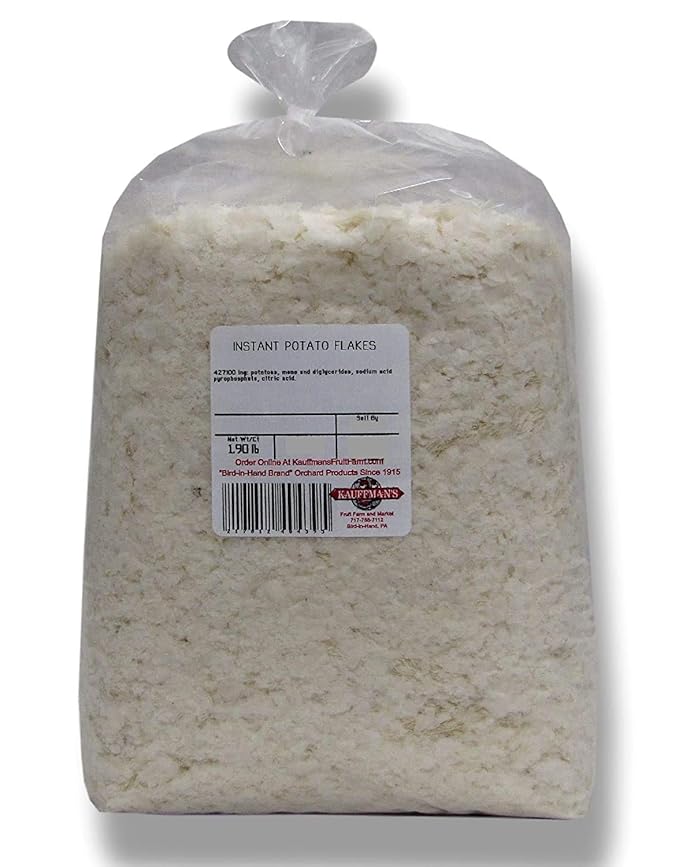 Amazon.com : Instant Potato Flakes, Bulk 1.8 Lb. Bag : Grocery ...