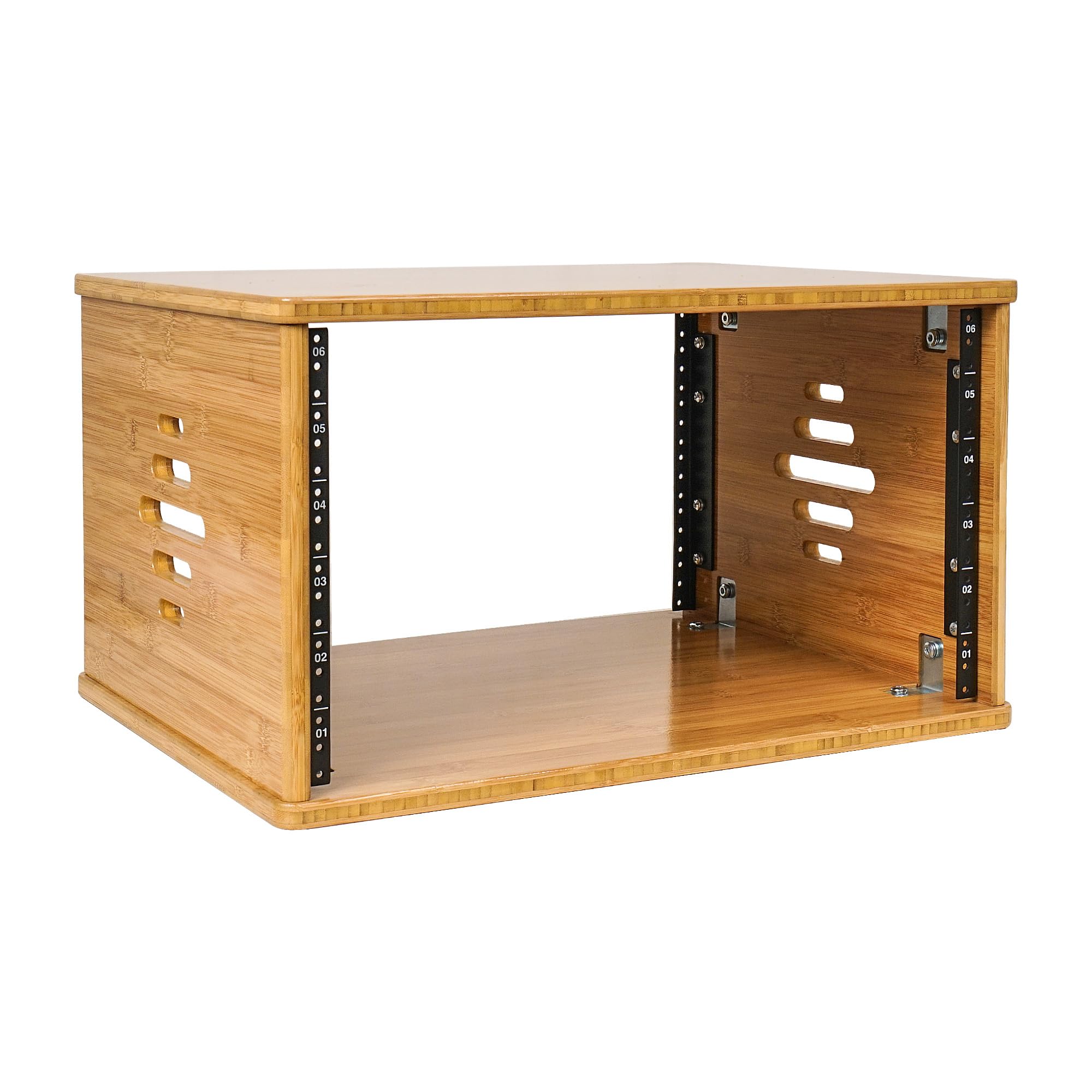 Mua Sound Town DIY 6U Solid Carbonized Bamboo Studio Equipment Rack w ...
