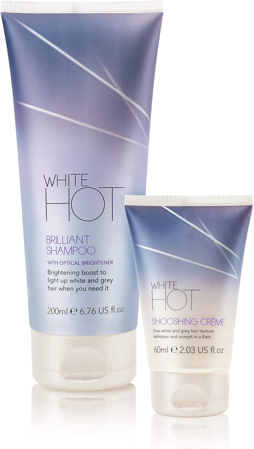White Hot Boost & Shoosh Duo:Brilliant Shampoo & Shooshing Crème to ...