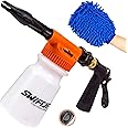 Amazon.com: SwiftJet Car Wash Foam Gun Sprayer + Microfiber Wash Mitt - Car Wash Kit - Foam ...