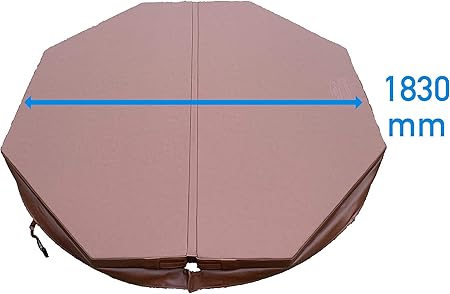 Happy Hot Tubs Deluxe Hot Tub Covers with Heat Lock - In Stock Next Day ...