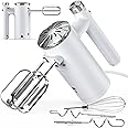 Amazon.com: Hand Mixer Electric, Mixer Electric Continuously Variable Speed Control Mixers ...
