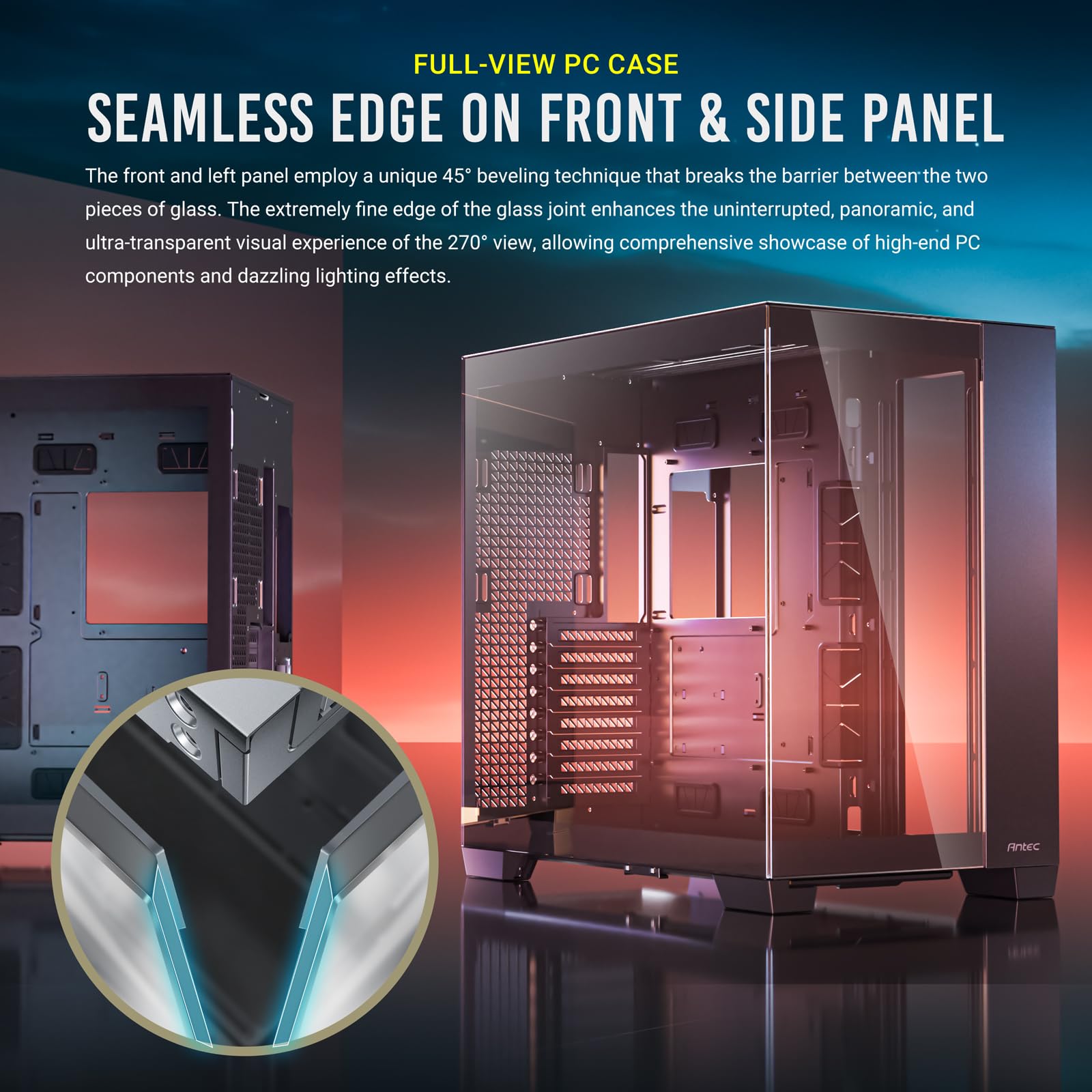 Mua Antec C8, Fans not Included, RTX 40 Compatible, Dual-Chamber ...