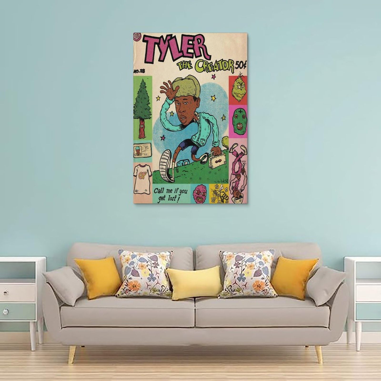 Mua Tyler The Creator Poster Comic Music Poster for Room Aesthetic ...