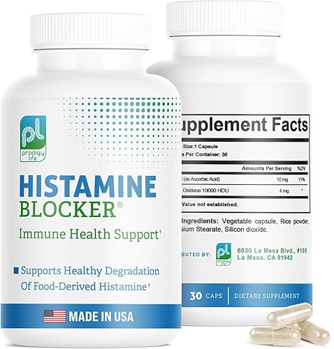 DAO Supplements Histamine Blocker – Advanced DAO Enzyme Formula and ...