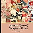 Japanese Themed Scrapbook Paper: Decorative Paper | 24 Double-Sided ...