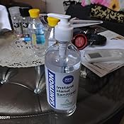 Buy SANITRON Hand Sanitizer with Pump - with 75% Isopropyl alcohol (IPA ...