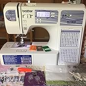 Brother HC1850 Computerized Sewing and Quilting Machine with 130 Built ...