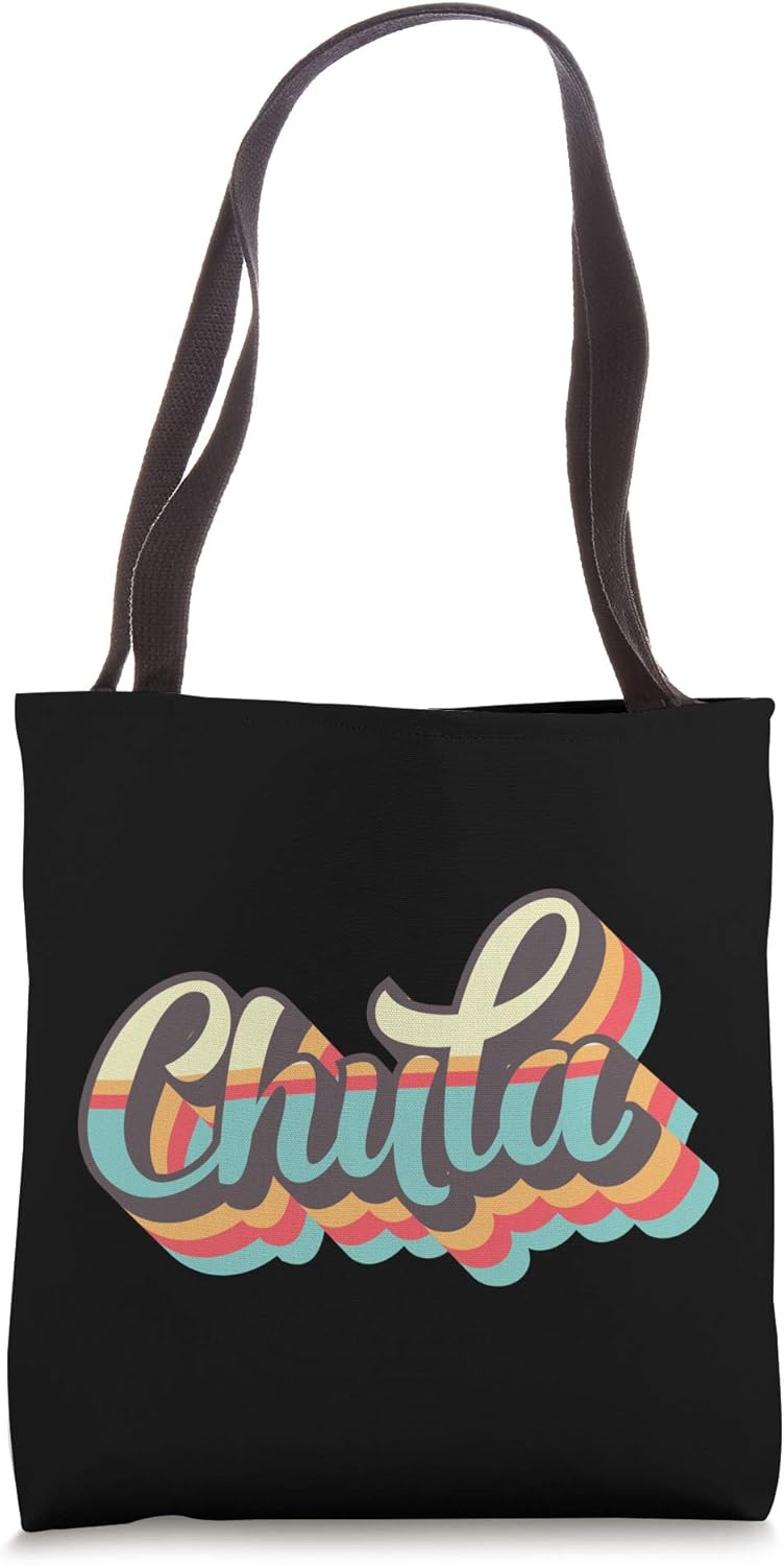 Amazon.com: Chula Retro 70s Style Spanish Slang, Chula Mexicana Tote ...