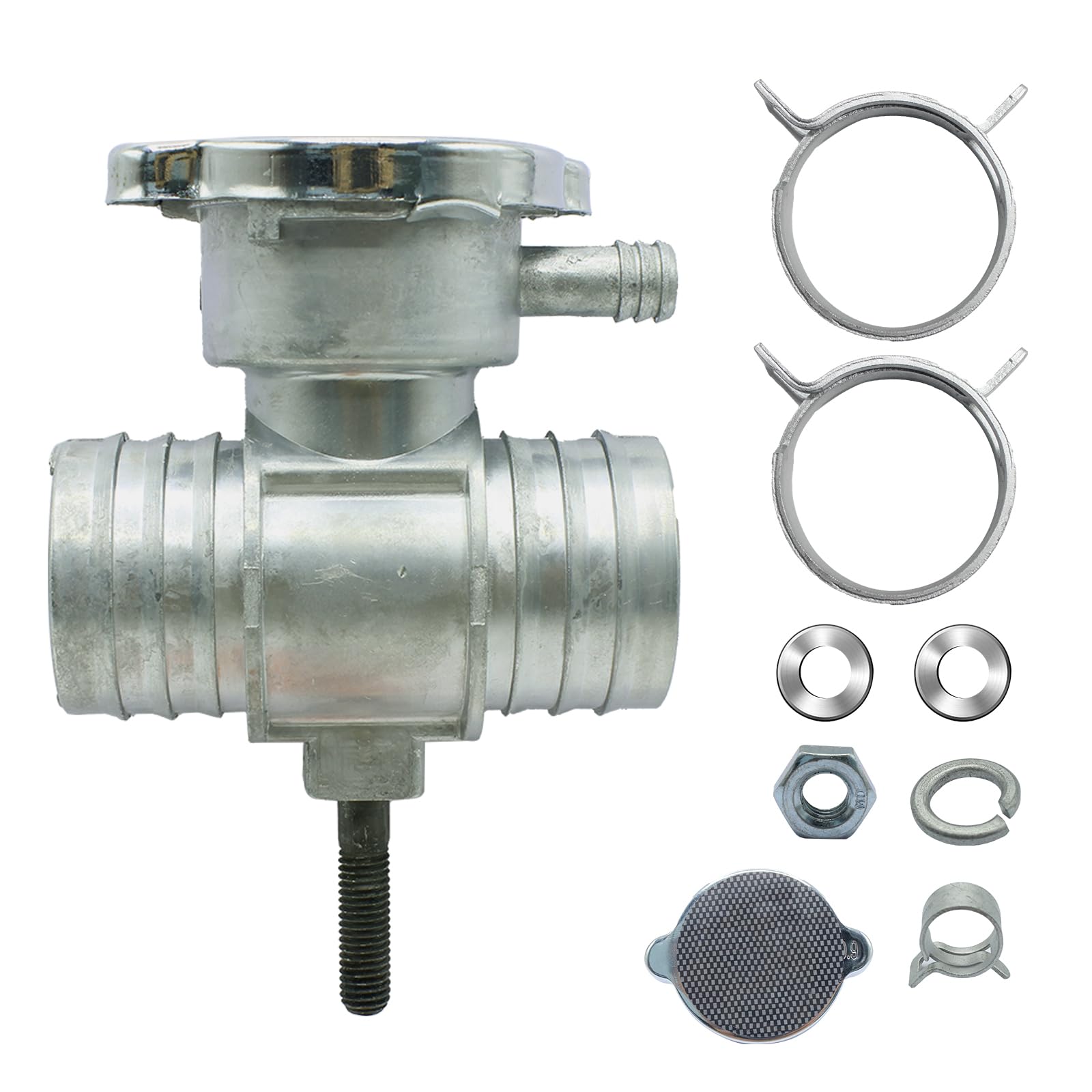 Aluminium Radiator Coolant Filler Neck with Radiator Fill Cap Fits for ...