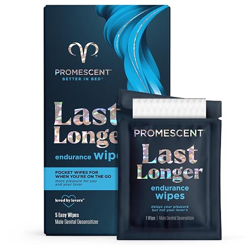 Promescent Delay Wipes Sexual Enhancer for Men to Last Longer in Bed ...