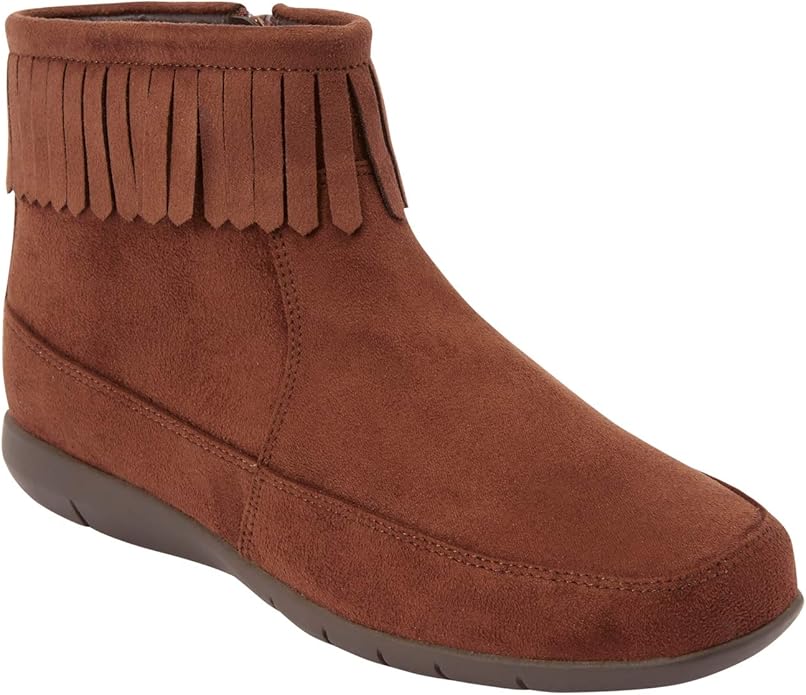 Amazon.com | Comfortview Women's Wide Width The Marion Bootie | Boots
