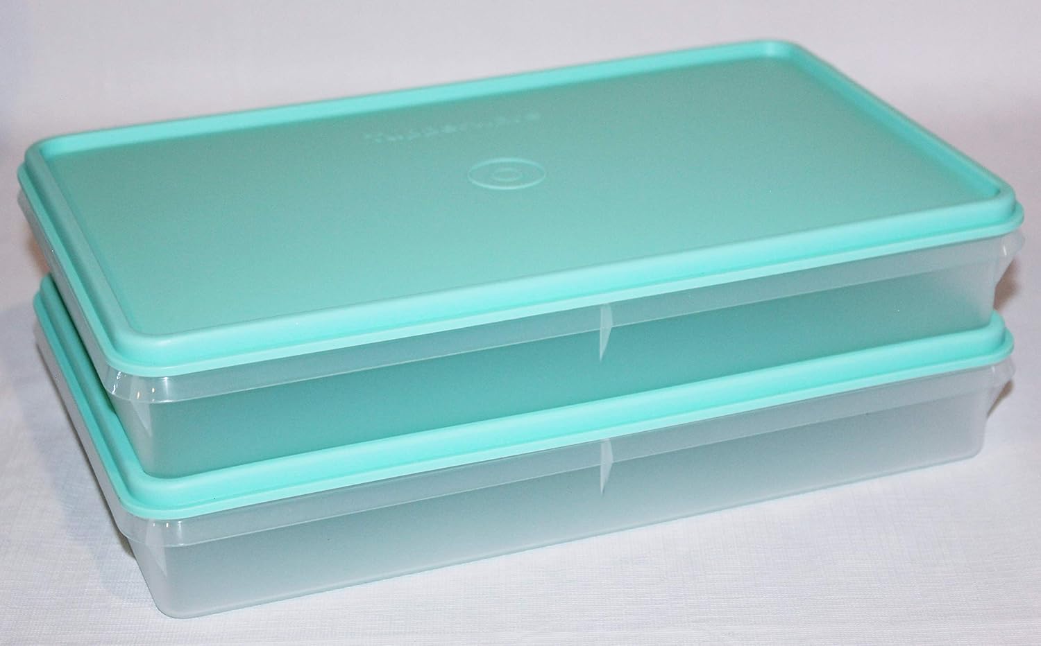 Amazon.com: Tupperware Cold Cut Keeper Junior (Mint Seal) Set of 2 ...