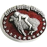 Amazon.com: JEAN'S FRIEND Vintage Blue Enamel Initial Mutton Busting ...